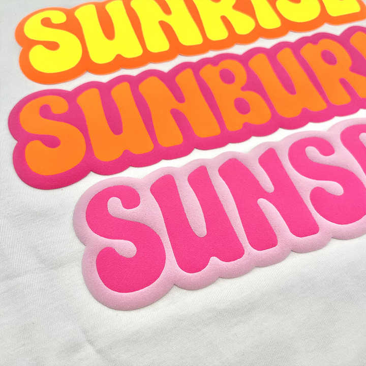 EYD Puff Vinyl Heat Transfer 3d Logo Custom DTF Rhinestone Hoodie Logo ...