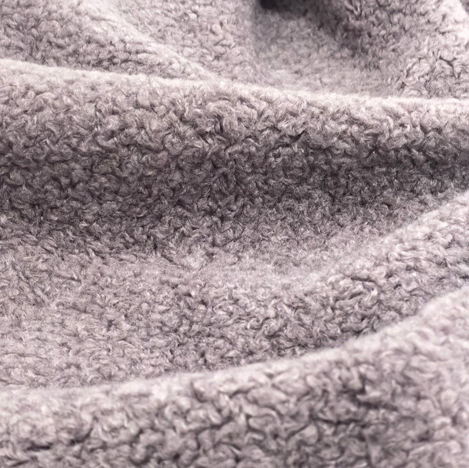 Steam-Raised Plush Faux Fur Fabric 100% Polyester Knitted Base Printed ...