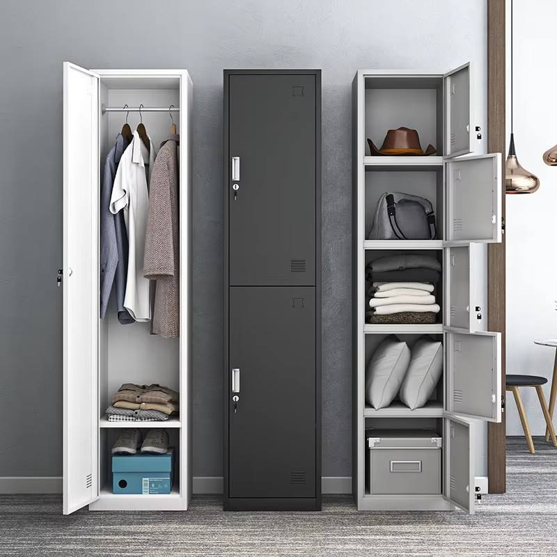 Steel Wardrobe Locker Storage Cabinet Modern Commercial Furniture for ...