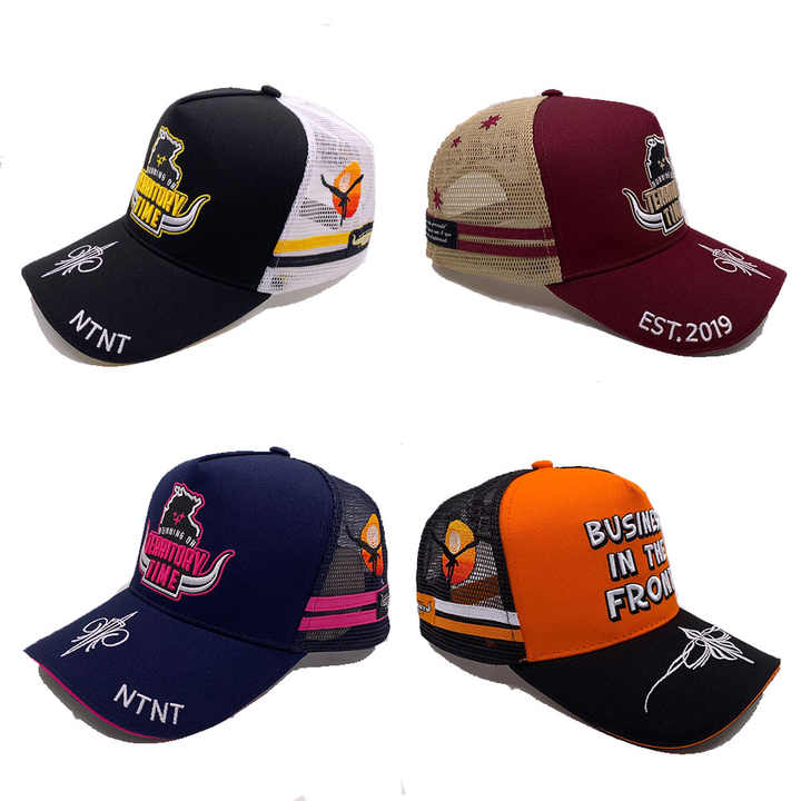 Customized Side Stripe Australia Country Trucker Hats