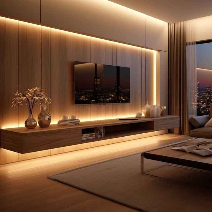 KEJIA Luxury Modern Design Living Room Furniture TV Stand