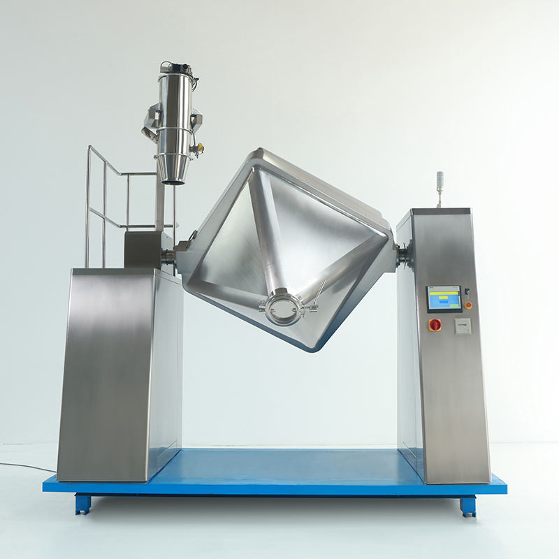 Tilting Device Silo Mixer Bin Mixing Automatic Lifting Hopper Dry ...