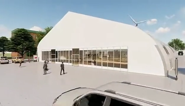 Large TFS Curved Structure Tennis Court Tent For Indoor Sports| Alibaba.com