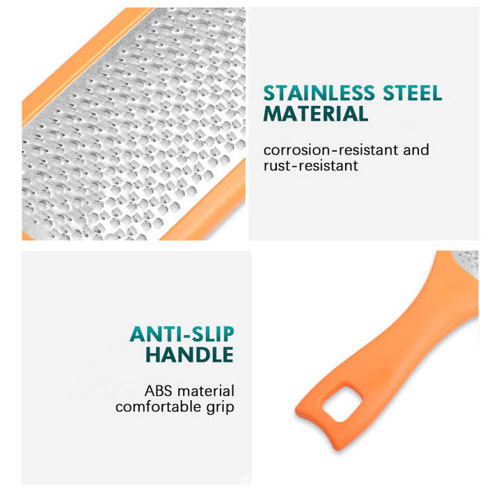 Colossal Foot File Scraper Stainless Steel Foot Rasp Dead Skin Callus ...