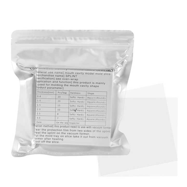 Dental Vacuum Forming Sheets - Orthodontic Retainer Material