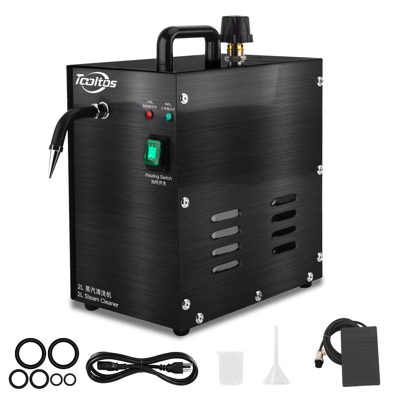 Auble 1300W 4Bar Stainless Steel Steamer 2L Industrial Jewelry Steam ...