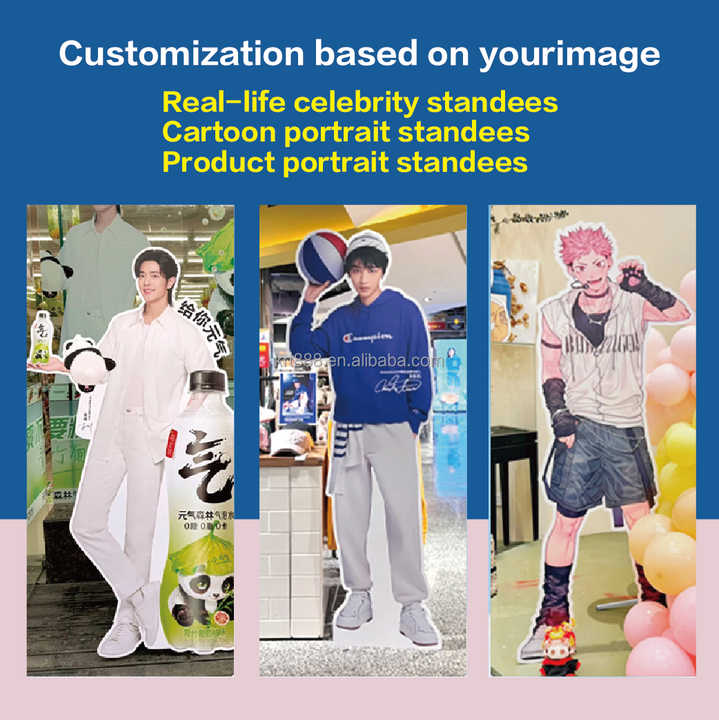 Life-Size Advertising Standee Affordable Promotional Human-Shaped ...