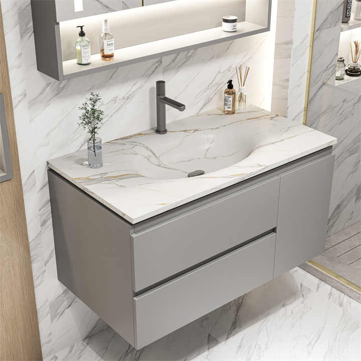 Hot Bending Sintered Stone Wash Basin Custom Single Basin Sink for ...