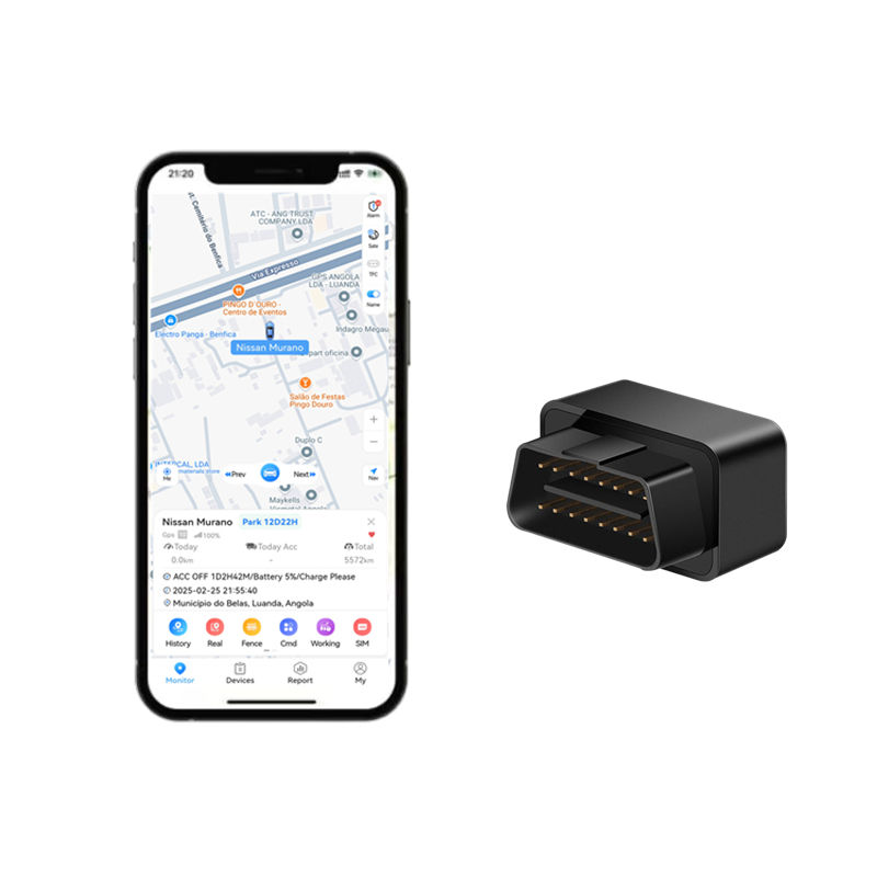 2G High-Speed Data Transmission and Global Coverage OBD GPS GSM Car ...