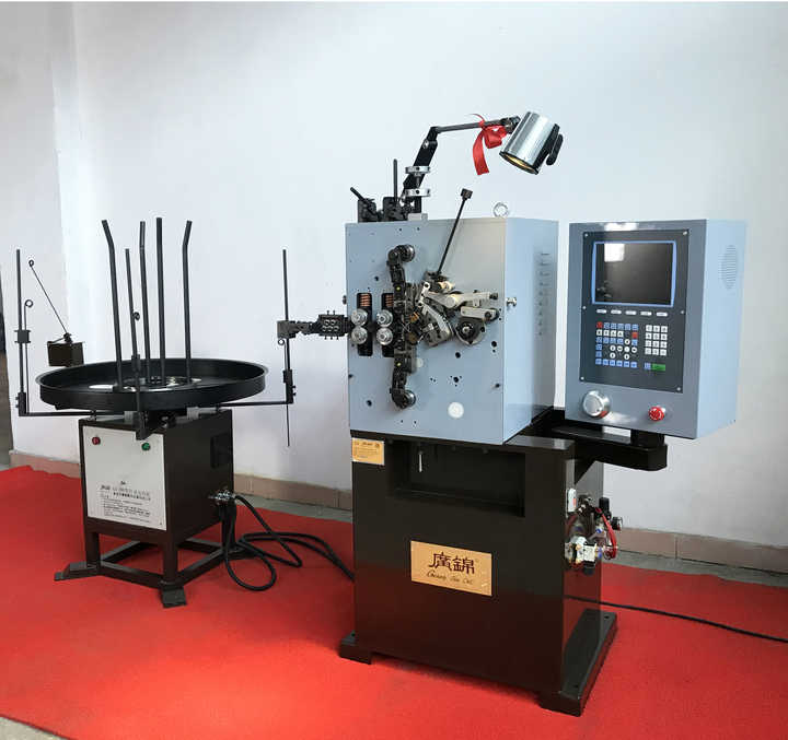 2 mm 4 Axis CNC Spring Coiling Machine for Canted Slant Spring and ...