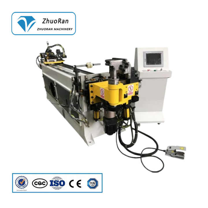 Fully Automatic DW18CNC Hydraulic Pipe Bender Machine Push Bending ...