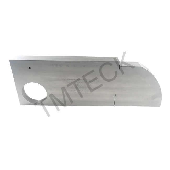 Aluminum V1 Type Ultrasonic Calibration Test Block