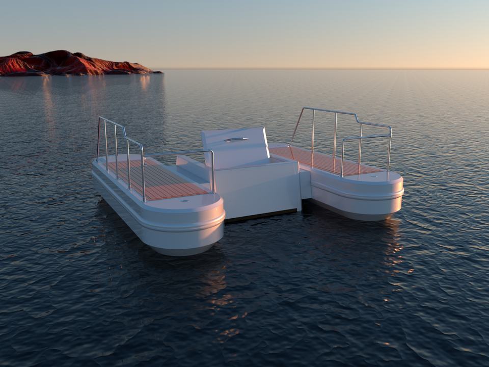 Kinocean New Style Watercraft Personal Yacht Semi Submarine Aluminum ...