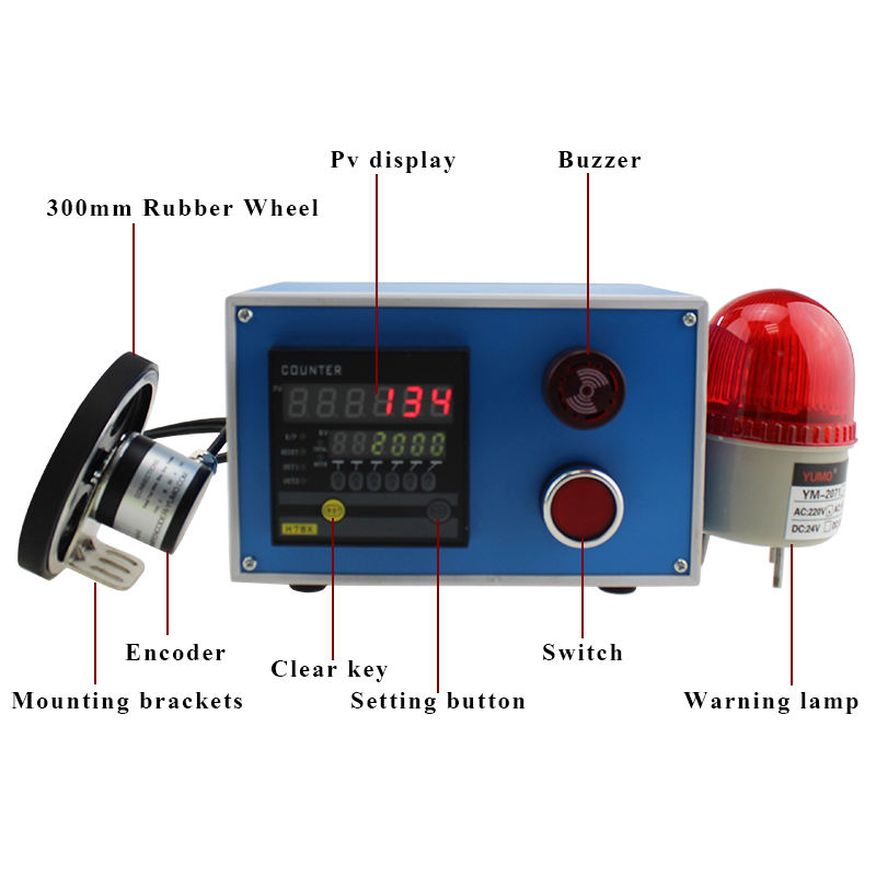 ATK72-F Meter Counter - Reliable Digital Pulse Counter