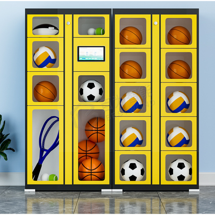 Smart Rent Locker Shared Basketball Sports Equipment Rental Locker for ...