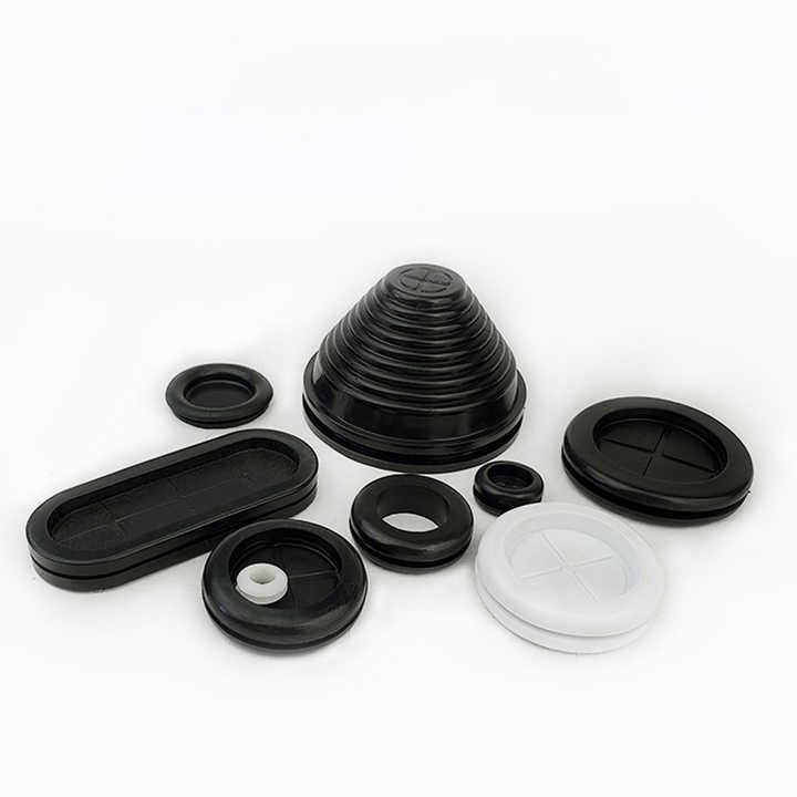 Custom High Precision Auto Entry Seal Electrical Cable Gland NBR EPDM ...