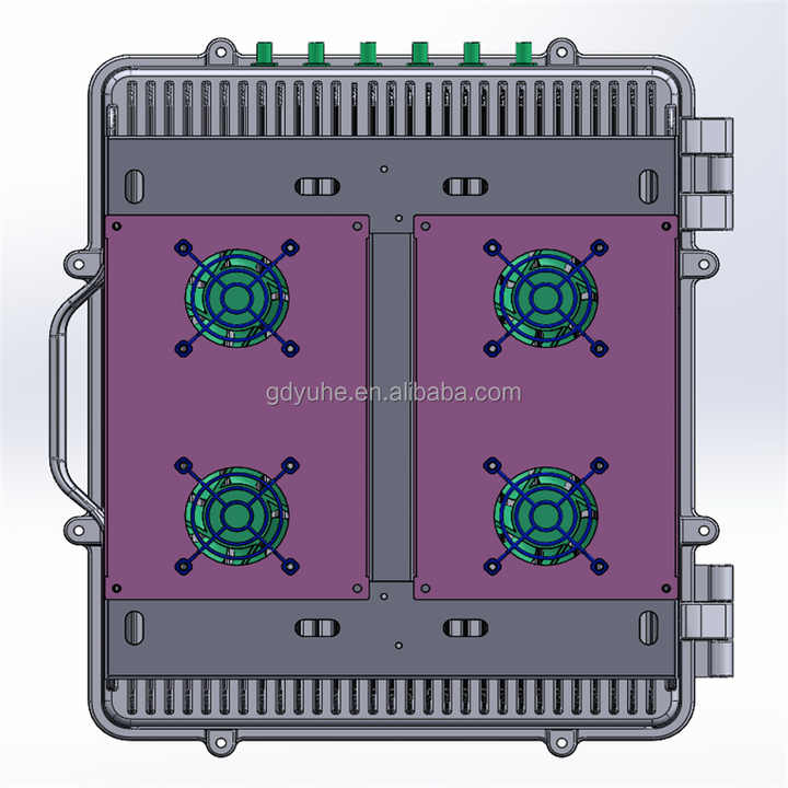 IP67 Die-Casting Aluminum Case for Outdoor Fan Cooling