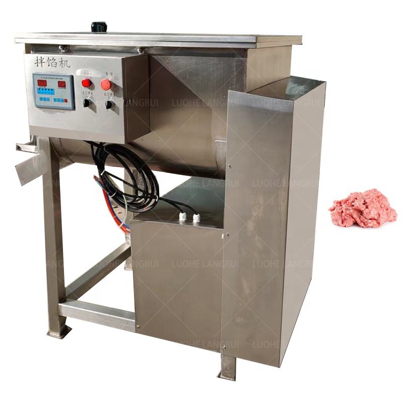 50kg/Batch Meat Mixing Machine - Stainless Steel Sausage Maker for Food ...