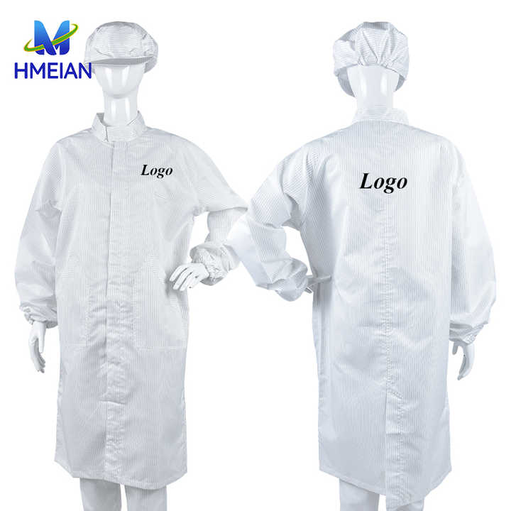 ESD Safe Conductive Polyester Coverall for Medical Electronics ...