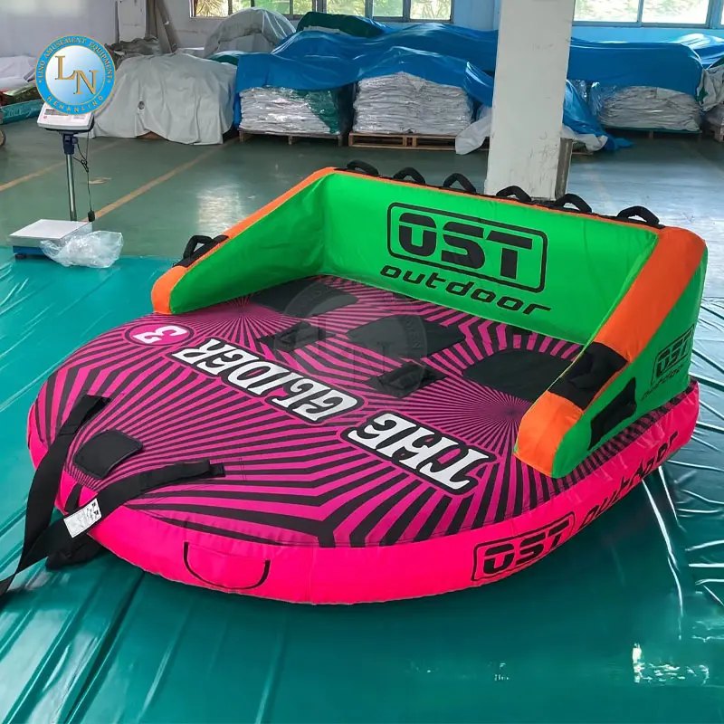 Water Towable Boat Inflatable Boat Tubes Power Water Ski Sports Rope ...