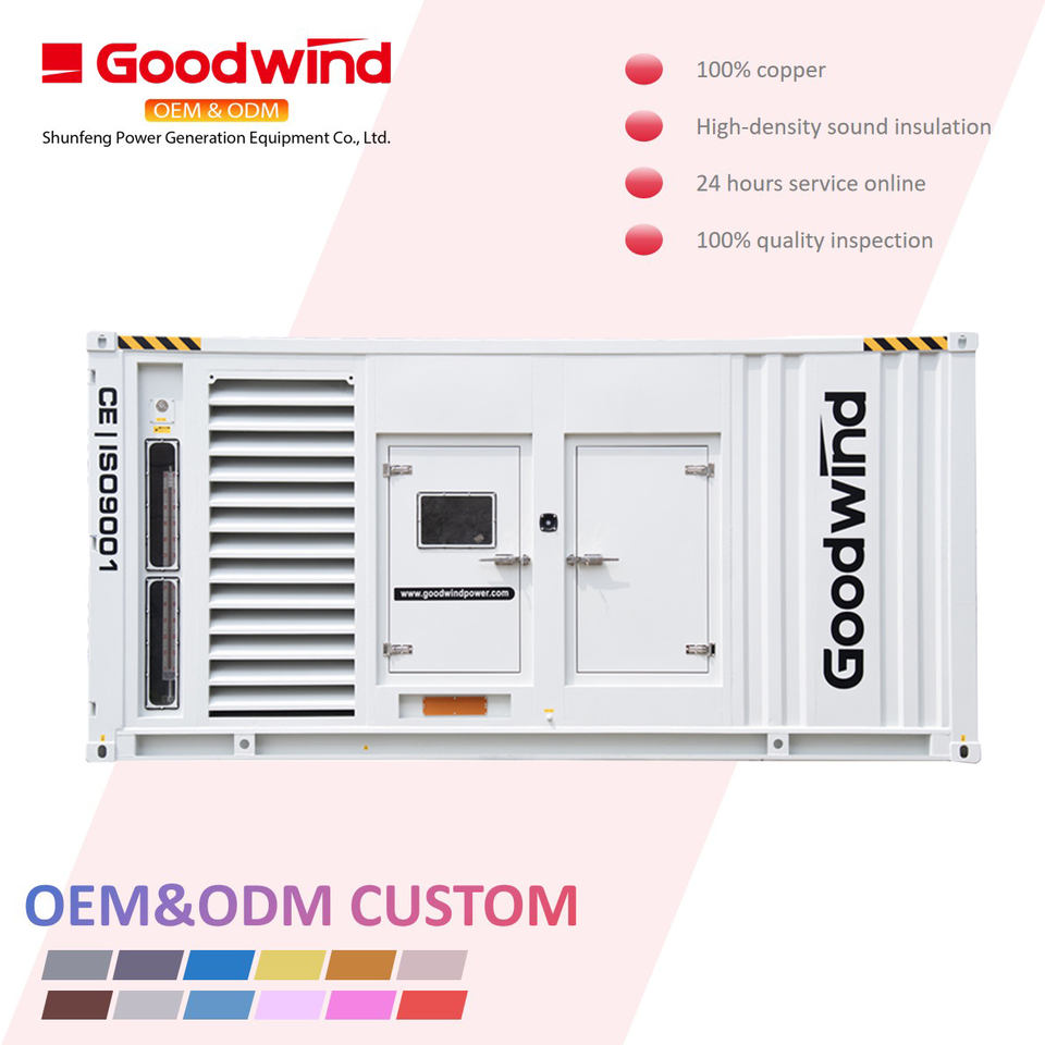2026 OEM Goodwind 150kw Super Silent Genset for Containers Ricardo ...