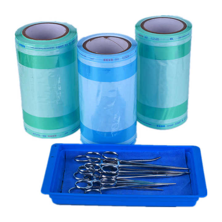 Gusseted Sterilization Wrap Roll Designed for Healthcare Efficiency ...