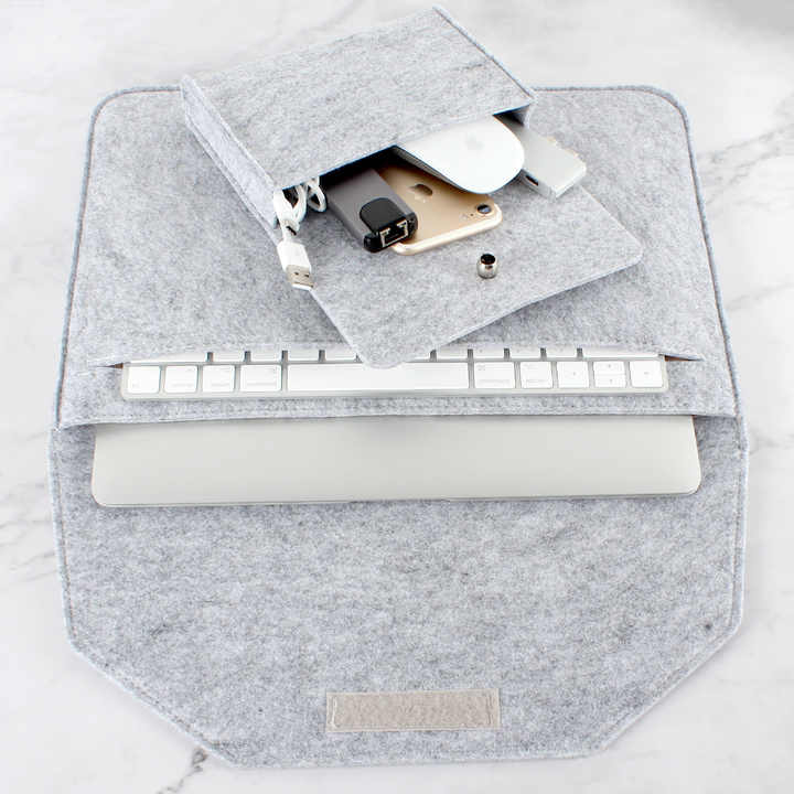 Dropshipping Felt Laptop Sleeve Ultra Slim Notebook Envelope Case ...