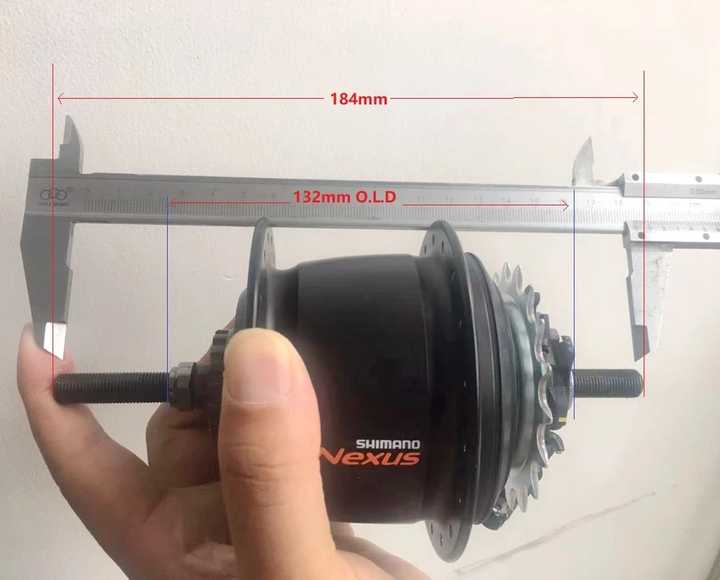 shimano NEXUS SG-C6011-8R Internal Geared Rear Hub Roller Brake Rim ...