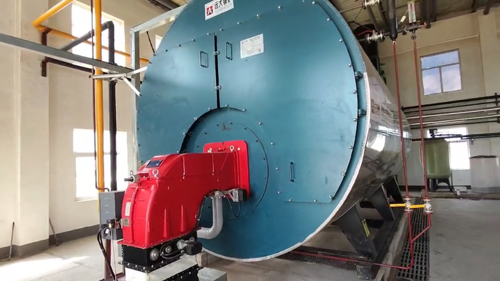 8000kg 8 Ton Natural Gas Diesel Heavy Oil Steam Boiler