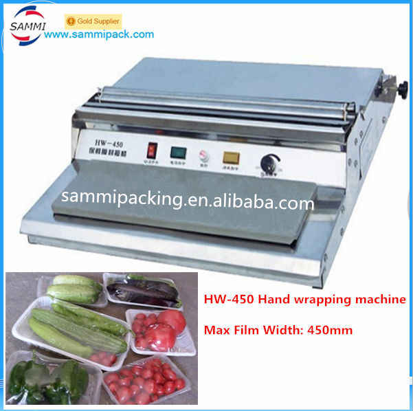 Low Price High Quality Semi-Automatic Electric Cling Film Wrapping ...