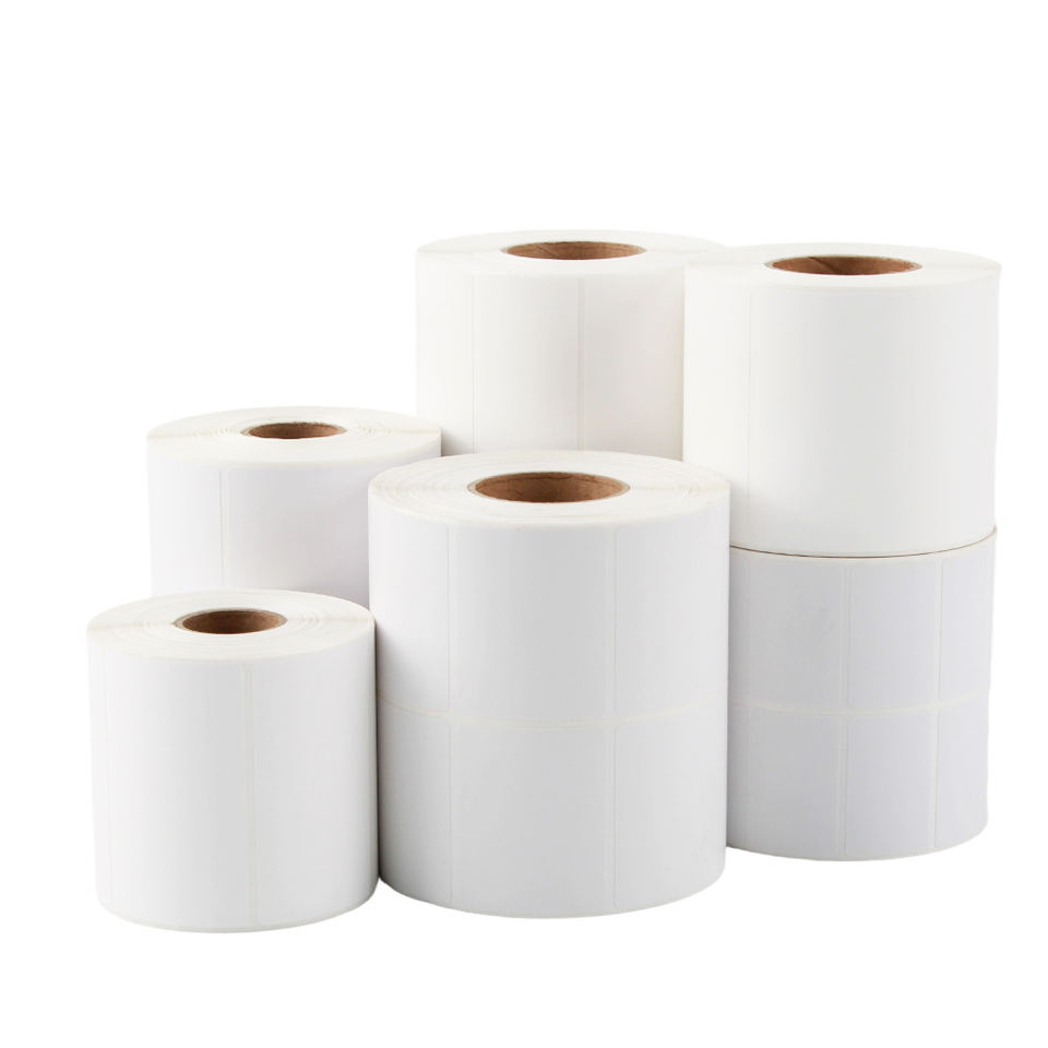 Factory Customizable 80X80 Rectangular White Coated Thermal Paper ...
