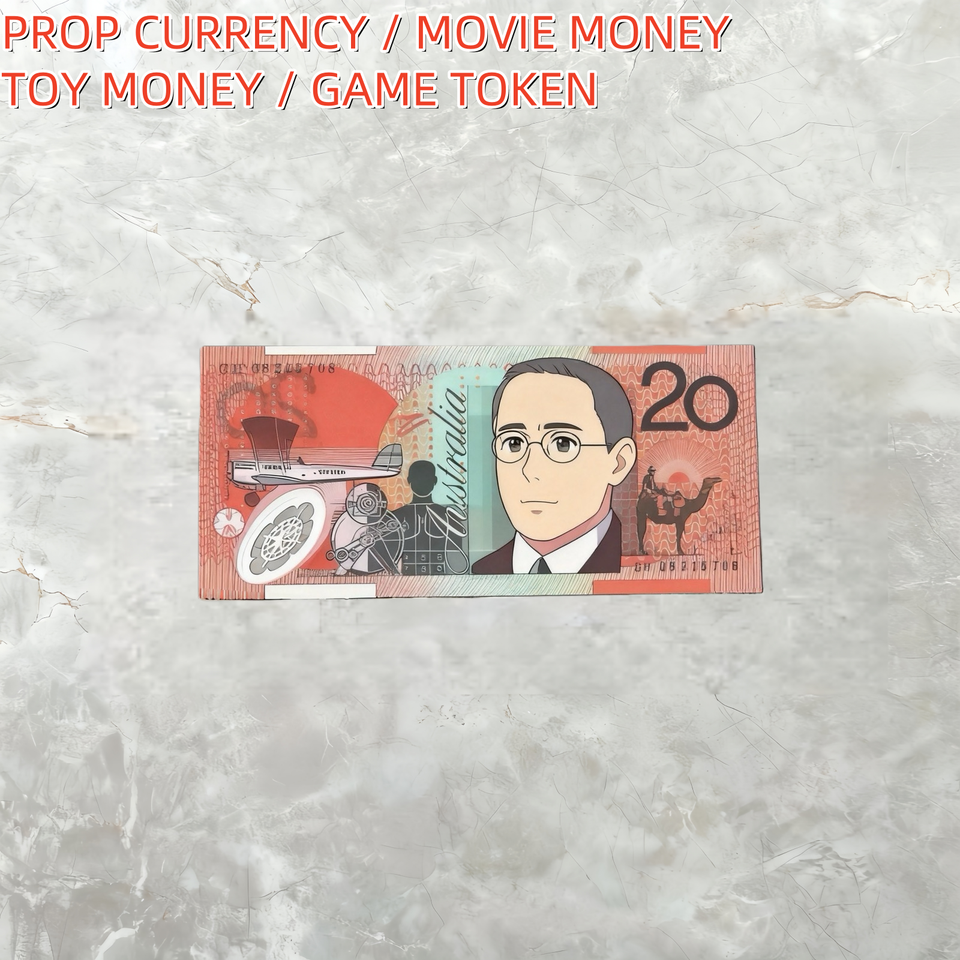AUD Australian Prop Money Notes - Perfect for Events