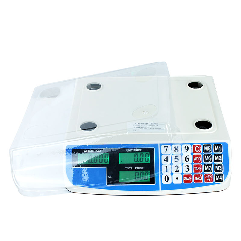 Digital Weight Scale for Supermarket - Electronic 30kg Capacity, ABS ...