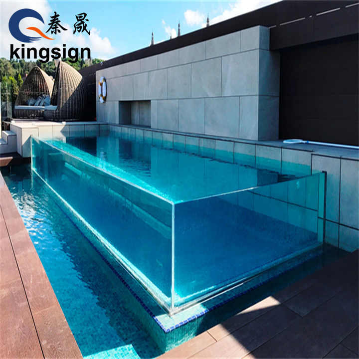 Kingsign Transparent Plexiglass Sheets for Outdoor Infinity Swimming ...