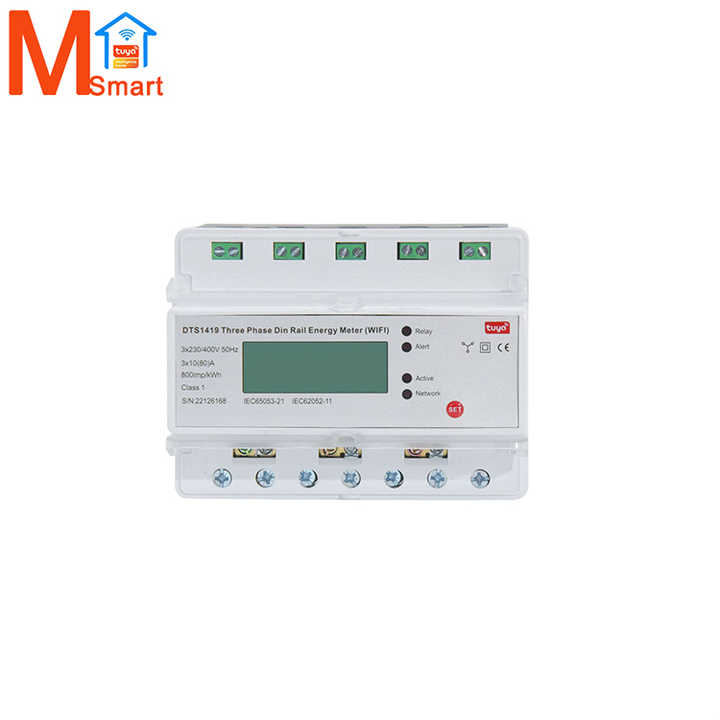 Tuya Smart Wifi Three Phase Meter - Accurate Energy Monitoring