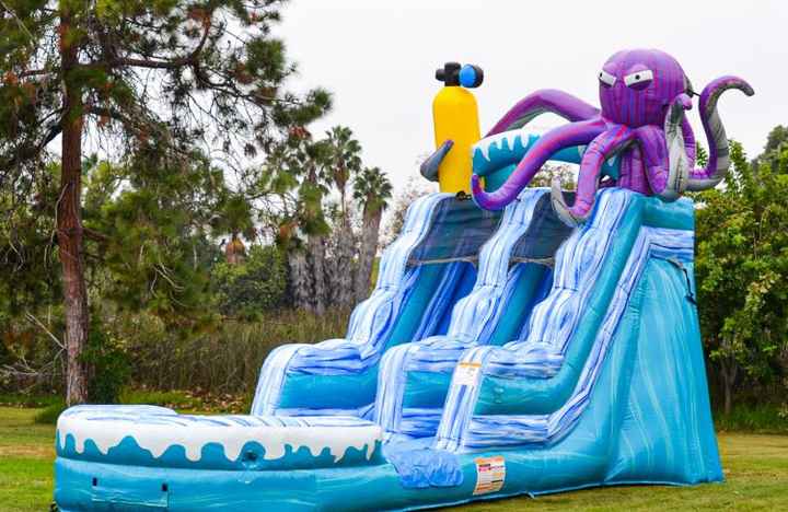 2024 Deep Sea Dive Water Slide - 25 Feet Tall Inflatable