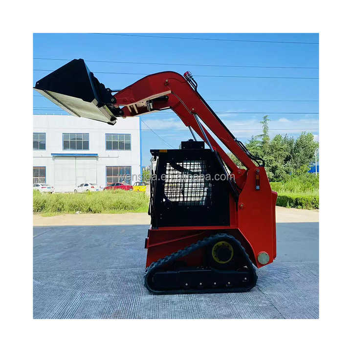 All-terrain Loader/four-wheel Steering Skid Steer Loader/multi-purpose ...