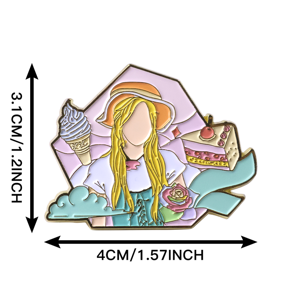 Customized Cartoon Anime Character Creative Decoration with Metal ...