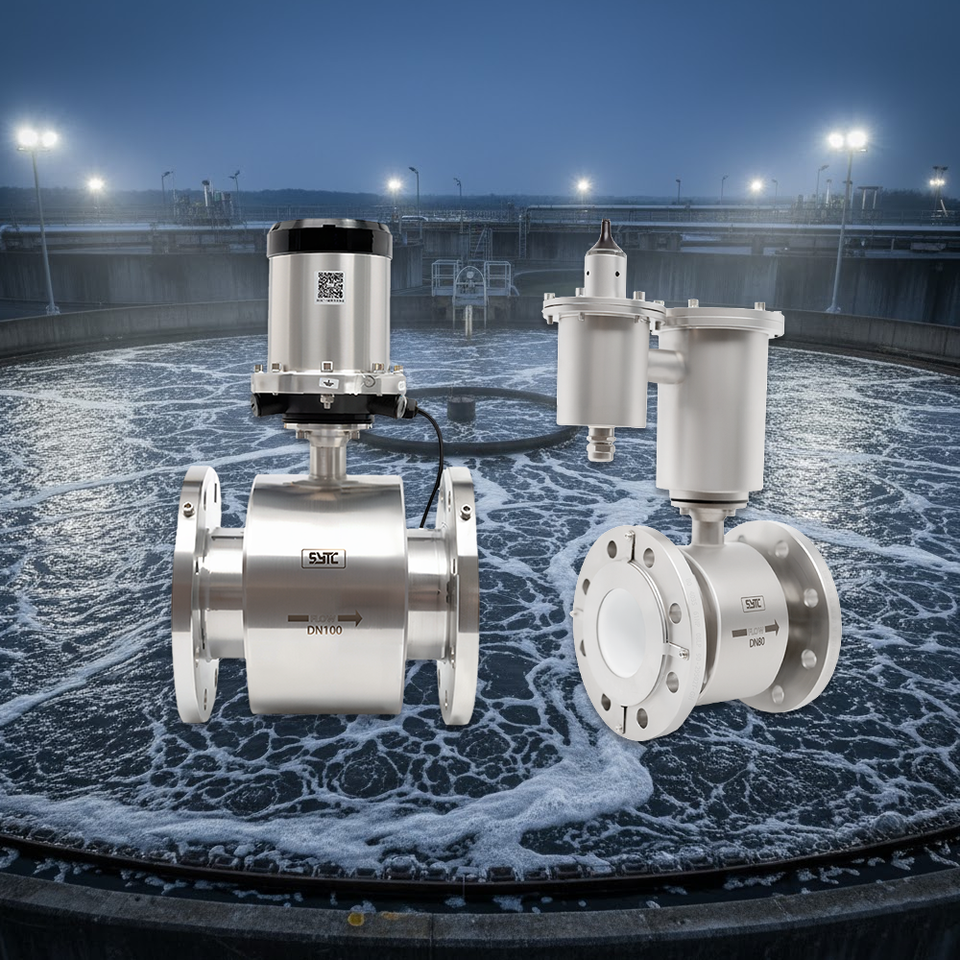Remote Electromagnetic Flow Meter Low-Power Digital Sensor with 4-20mA ...