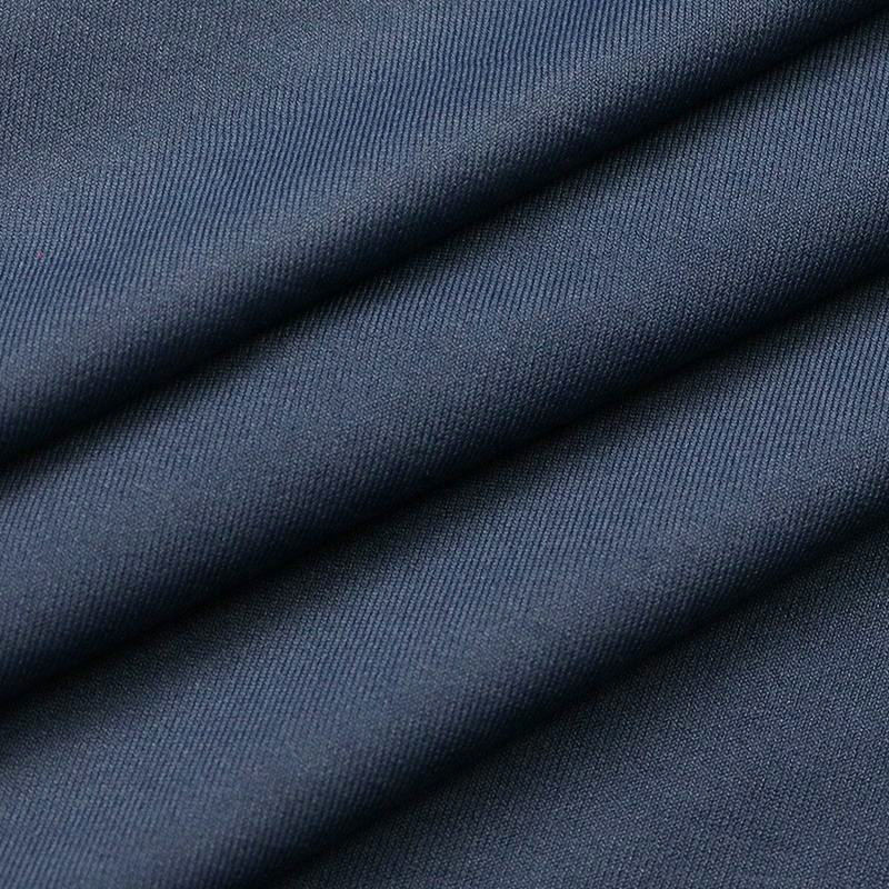 Polyester Spandex Cotton Knitted Fabric with High Elasticity Four-way ...