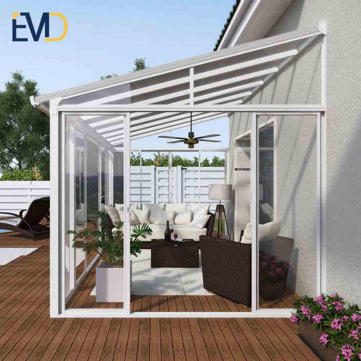 Customized 4 Season Prefab Roof Aluminium Modular Building
