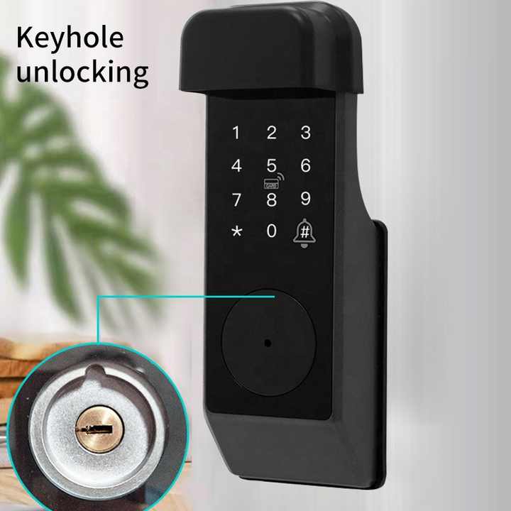 Waterproof Double Sides Rim Lock - Smart Fingerprint Door Lock