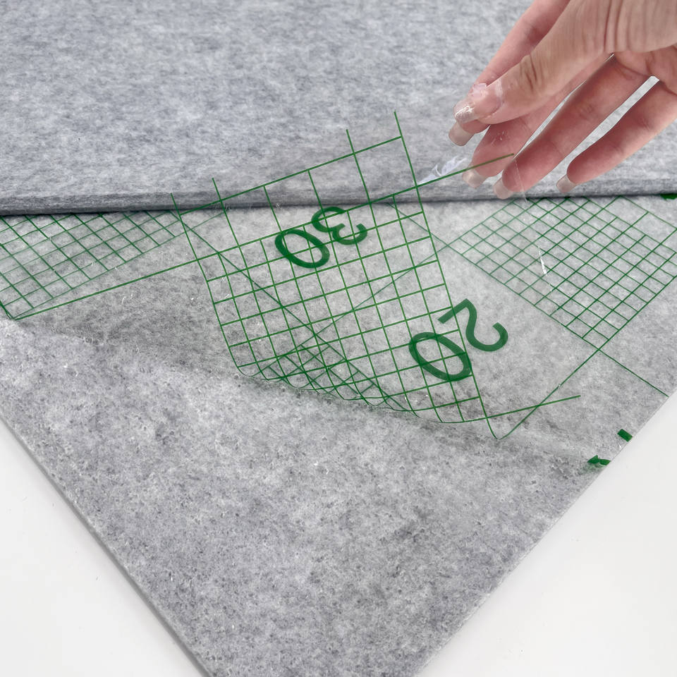 Indoor Composite Dacron Flooring Self Adhesive Soft Touch Anti slip ...