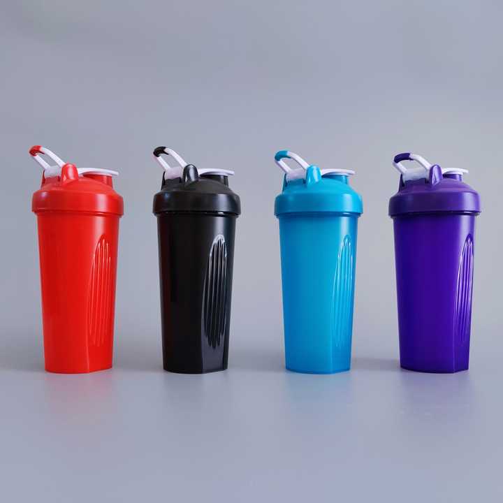 600ml Bpa-Free Gym Protein Shaker - Ideal for Workout & Travel