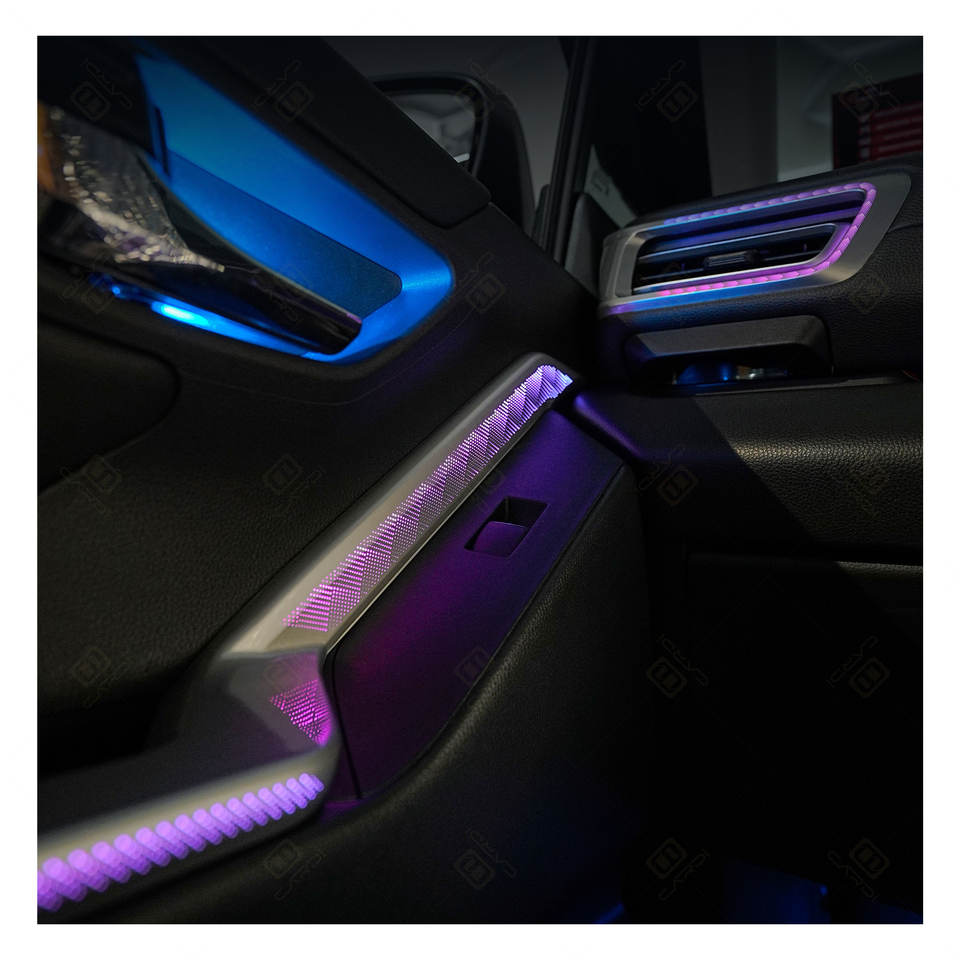 D6 'Full Cabin Ambient Light for Toyota Zenix 265 Color Car LED ...