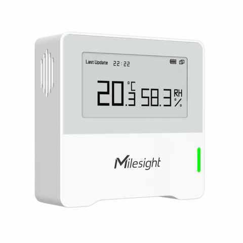 Milesight AM102 Indoor Ambience Sensor LoRaWAN Temperature & Humidity ...