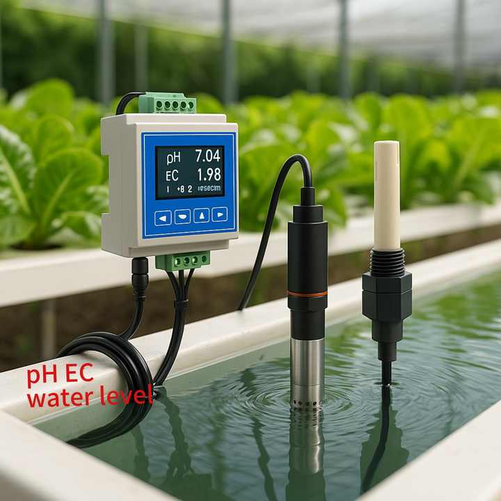 Smart Hydroponic Monitoring System with pH EC Water Quality and Level ...