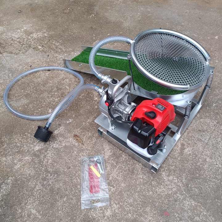 Portable Gold Panning Vibrating Sluice Box Equipment Gasoline Engine ...