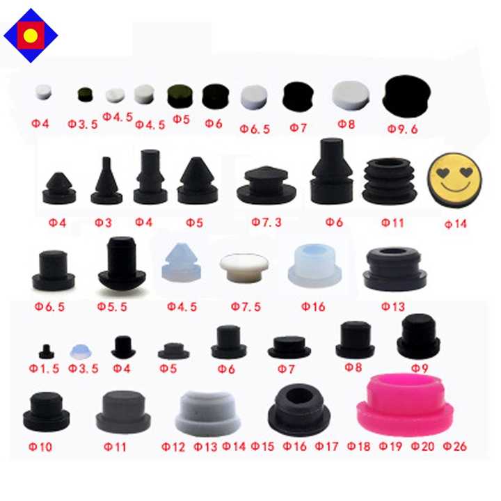 Customized Silicone Rubber Plugs - T Shape Sealing Solutions