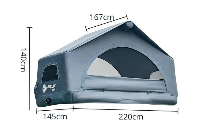 Shell Wing Inflatable Roof Top Tent - Durable & Spacious